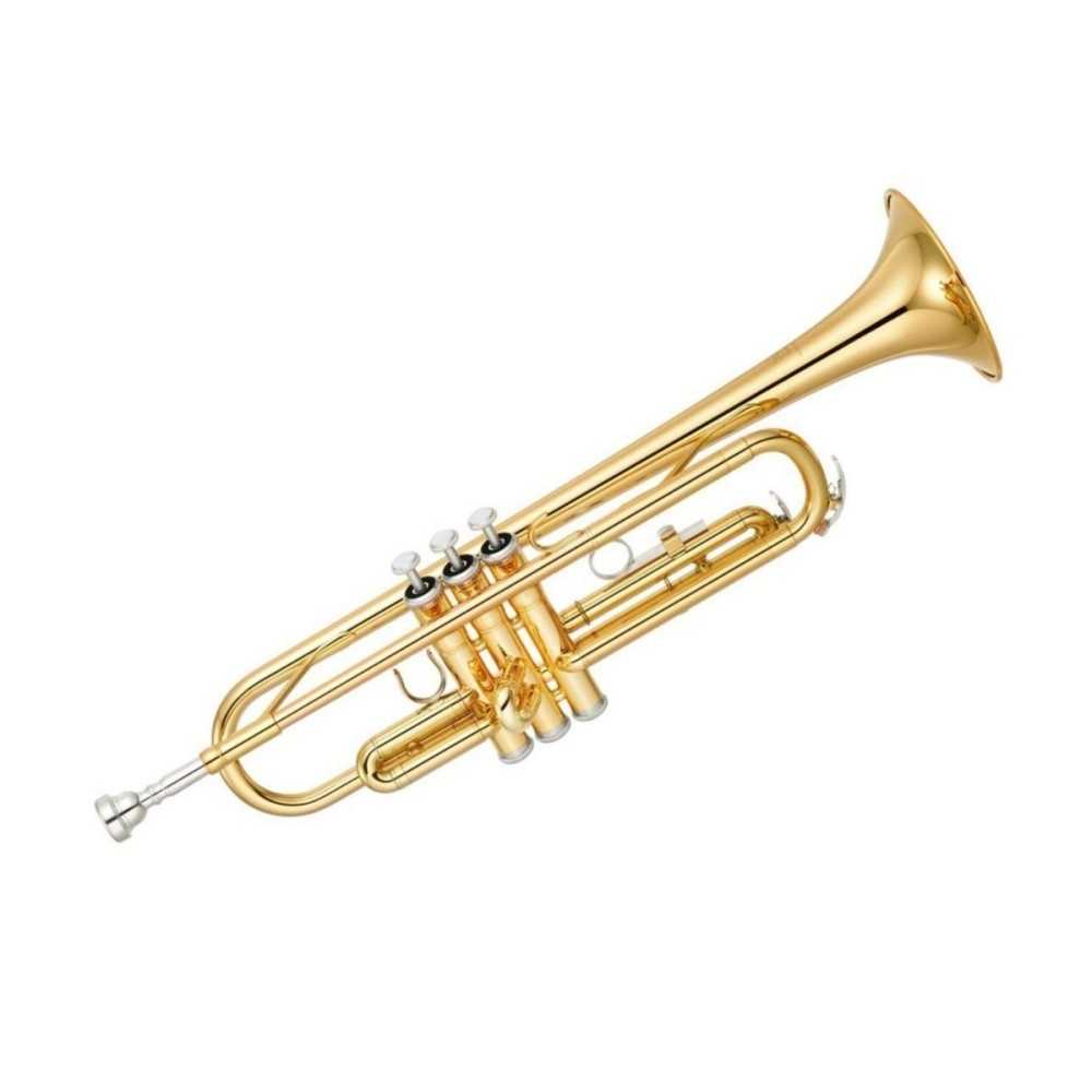 Trompeta Lincoln Winds en Bb con terminación en laca dorada